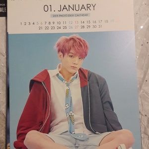 Office | Bts Kpop Jungkook 2192020 Standing Desk Calendar | Poshmark